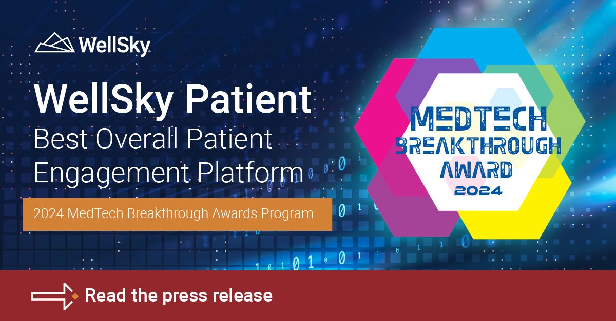 WellSky® Patient Named Best Overall Patient Engagement Platform in 2024 MedTech Breakthrough ...